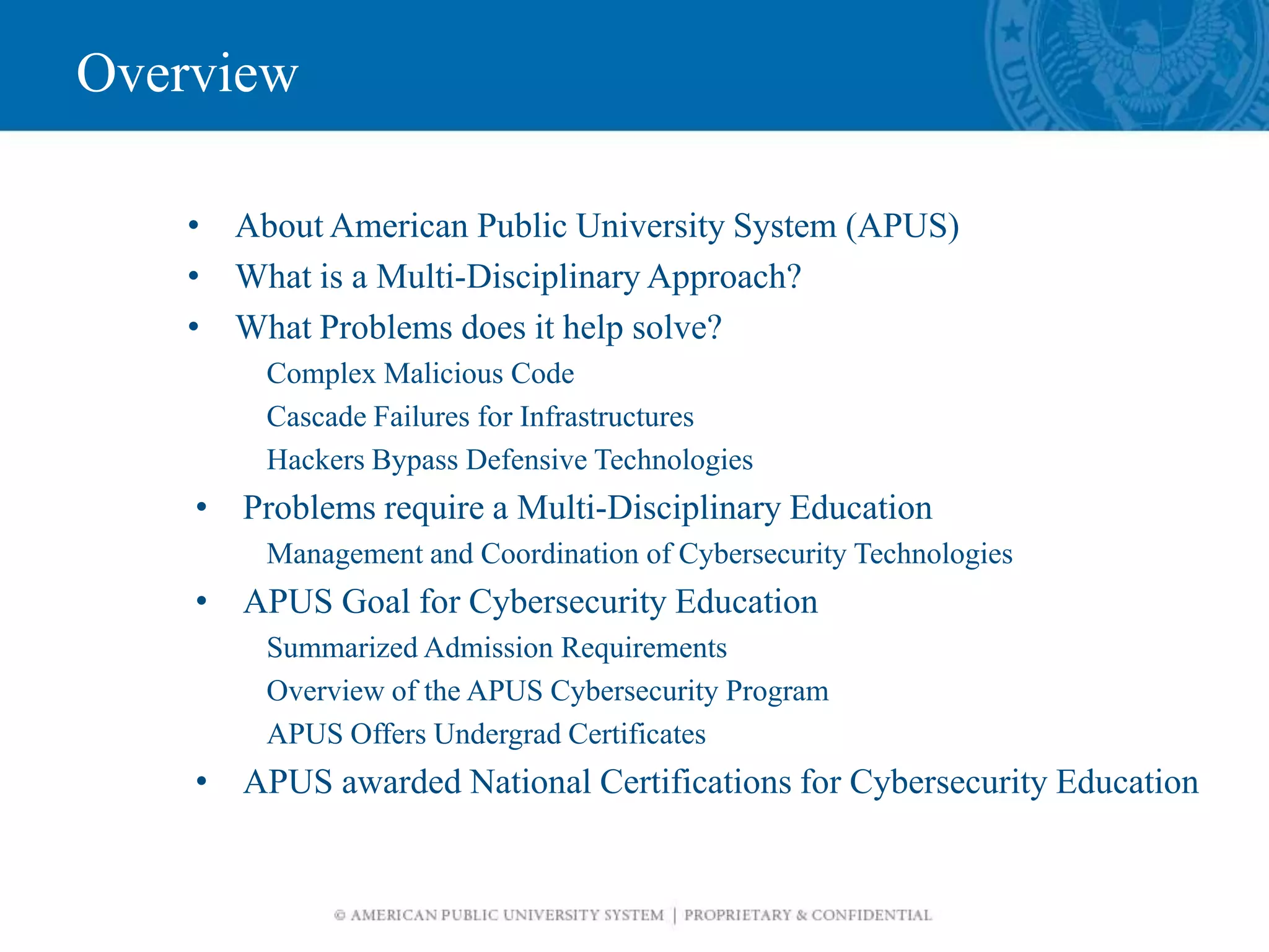 American Public University System (NASDAQ:APEI) - Dr. Clay Wilson is ...
