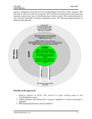 Enterprise Routing Protocol Migration | PDF