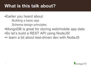 Develop a Basic REST API from Scratch Using TDD with Val Karpov | PPTX