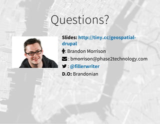 Drupal Mapping at NYCCamp | PPT