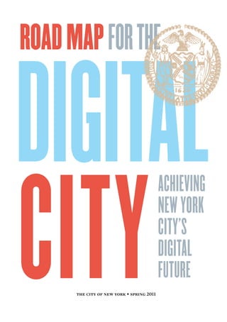 Nyc digital roadmap | PDF
