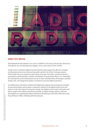Nyc digital roadmap | PDF