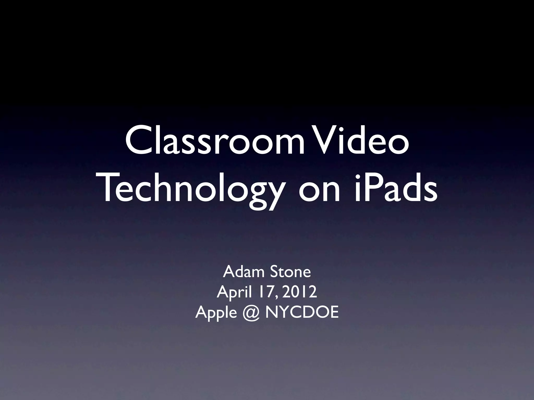 Dropbox, FaceTime, and iMessage in the Classroom | KEY | Tablets and E-readers | Consumer ...