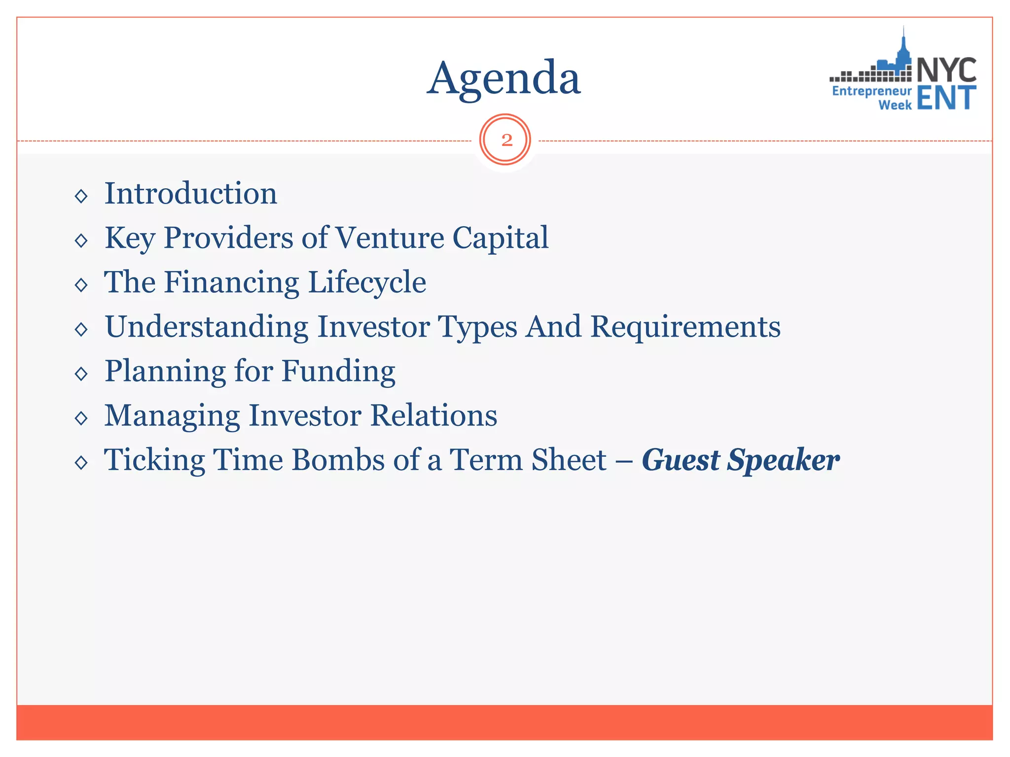 Knowing Your Funding Source - Presented by Jeevan Padiyar and Eric Baum ...