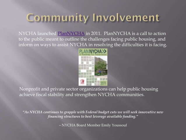 Nycha: failure is not an option | PPTX