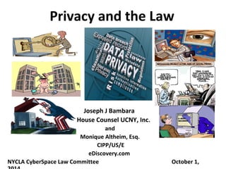 NYCLA Privacy CLE_october_1_2014_presentation | PPT