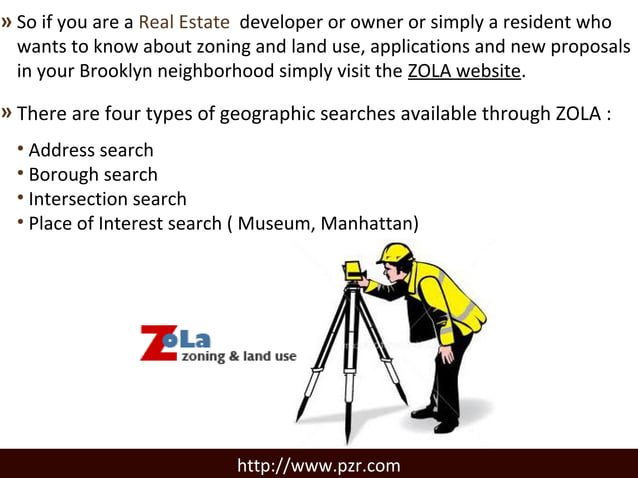 NYC launches ZOLA - a Zoning and Land Use website | PPT