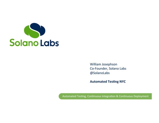 NYC MeetUp 10.9 | PPT