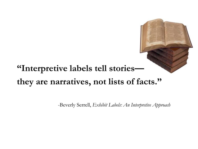 Writing Effective Interpretive Labels for Art Exhibitions: A Nuts and ...