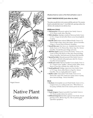 Gardening with New York City Native Plants | PDF