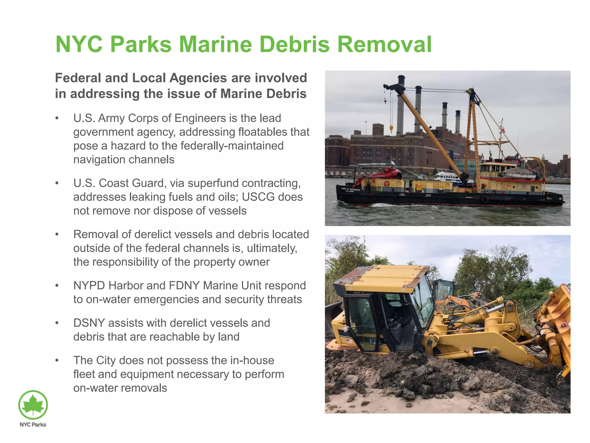 Nyc parks marine debris removal | PDF