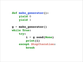 Python Coroutines, Present and Future | PPT