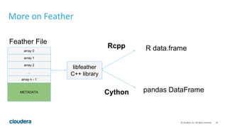 Improving data interoperability in Python and R | PPT