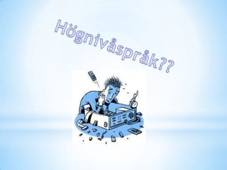 Ny datorer och programmering | PPTX | Computing | Technology & Computing