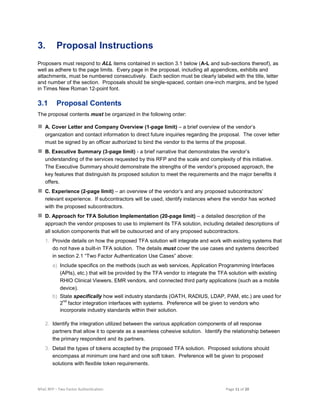 N ye c-rfp-two-factor-authentication | PDF | Healthcare Industry | Industries
