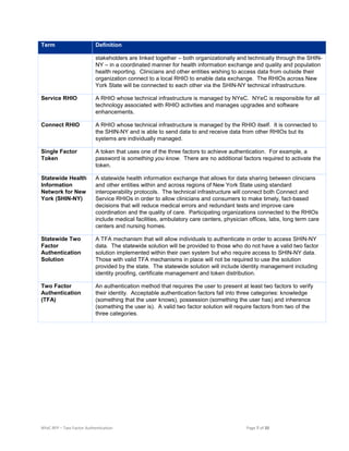 N ye c-rfp-two-factor-authentication | PDF | Healthcare Industry ...