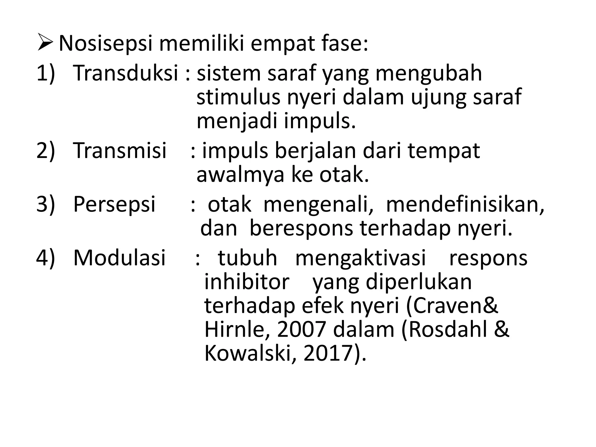 Konsep dan Teori Nyeri | PPTX