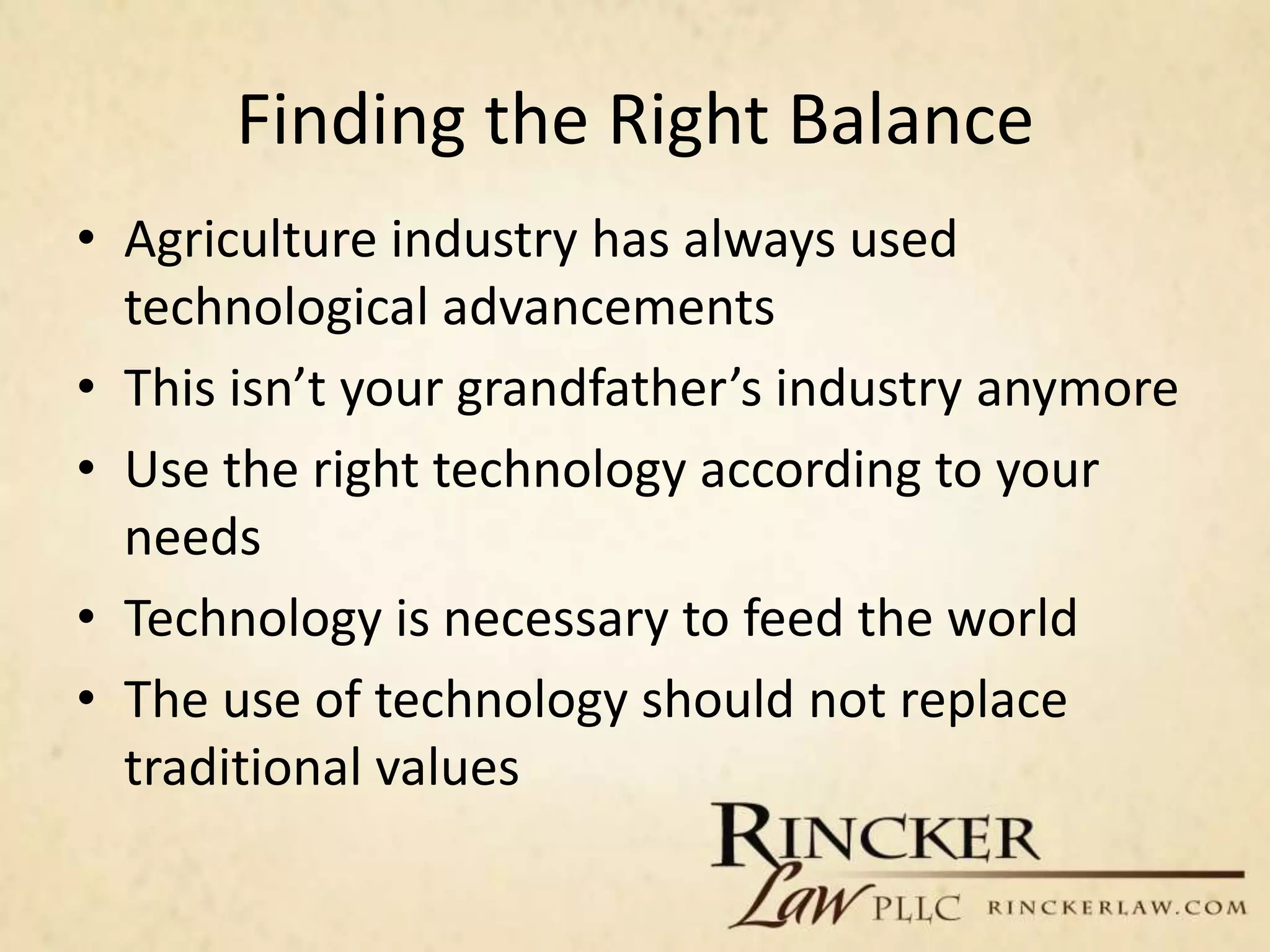Technology vs. Tradition: Finding the Right Balance | PPTX