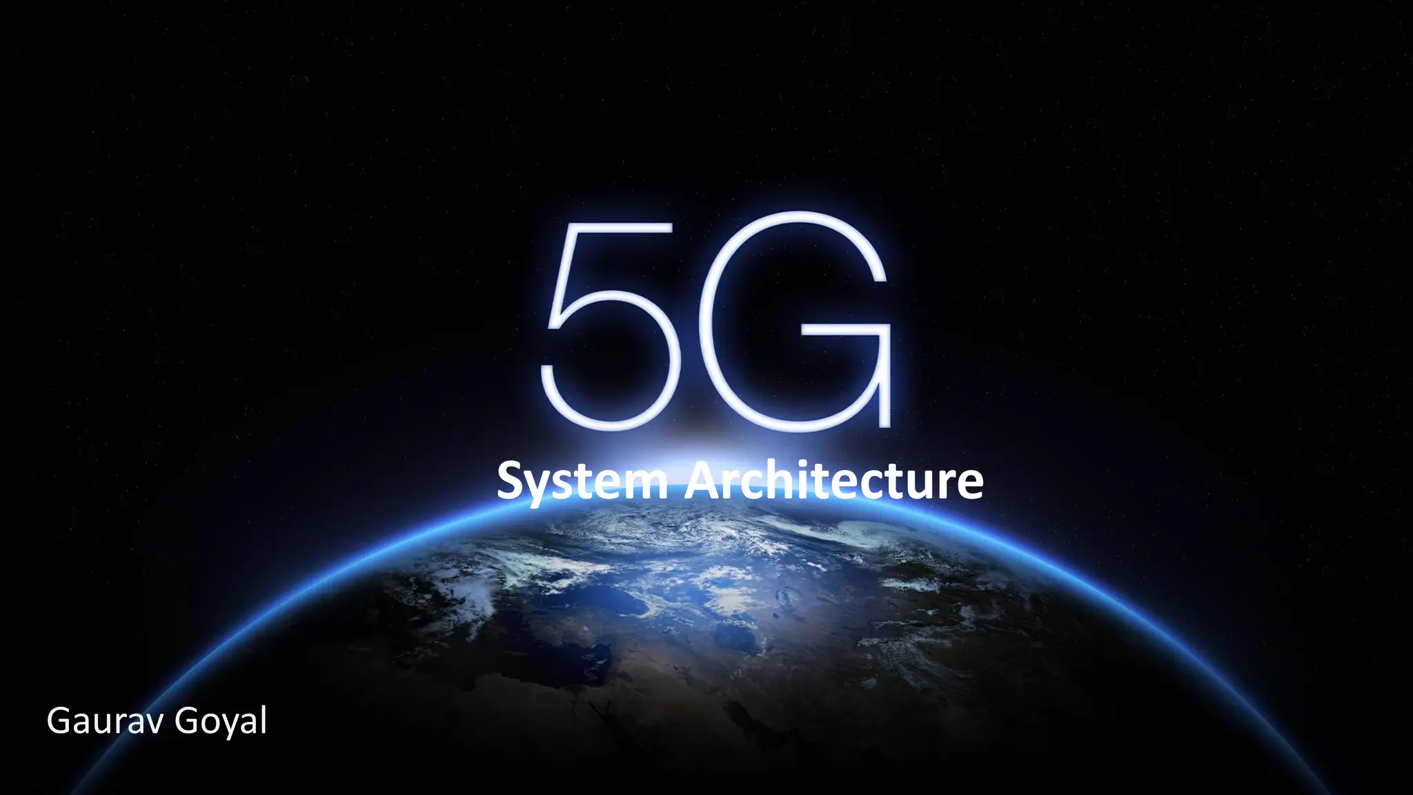 5G system Architecture and building blocks | PPT