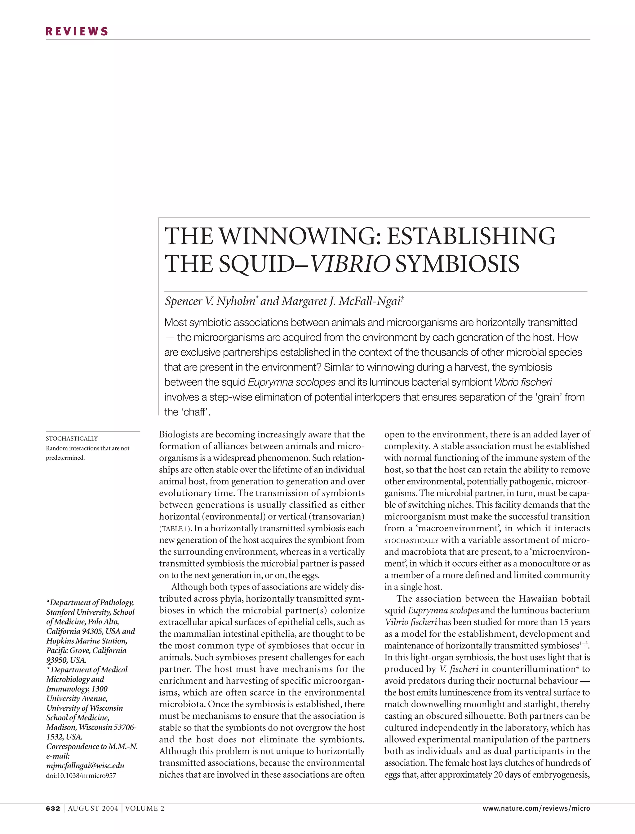 SQUID VIBRIO | PDF