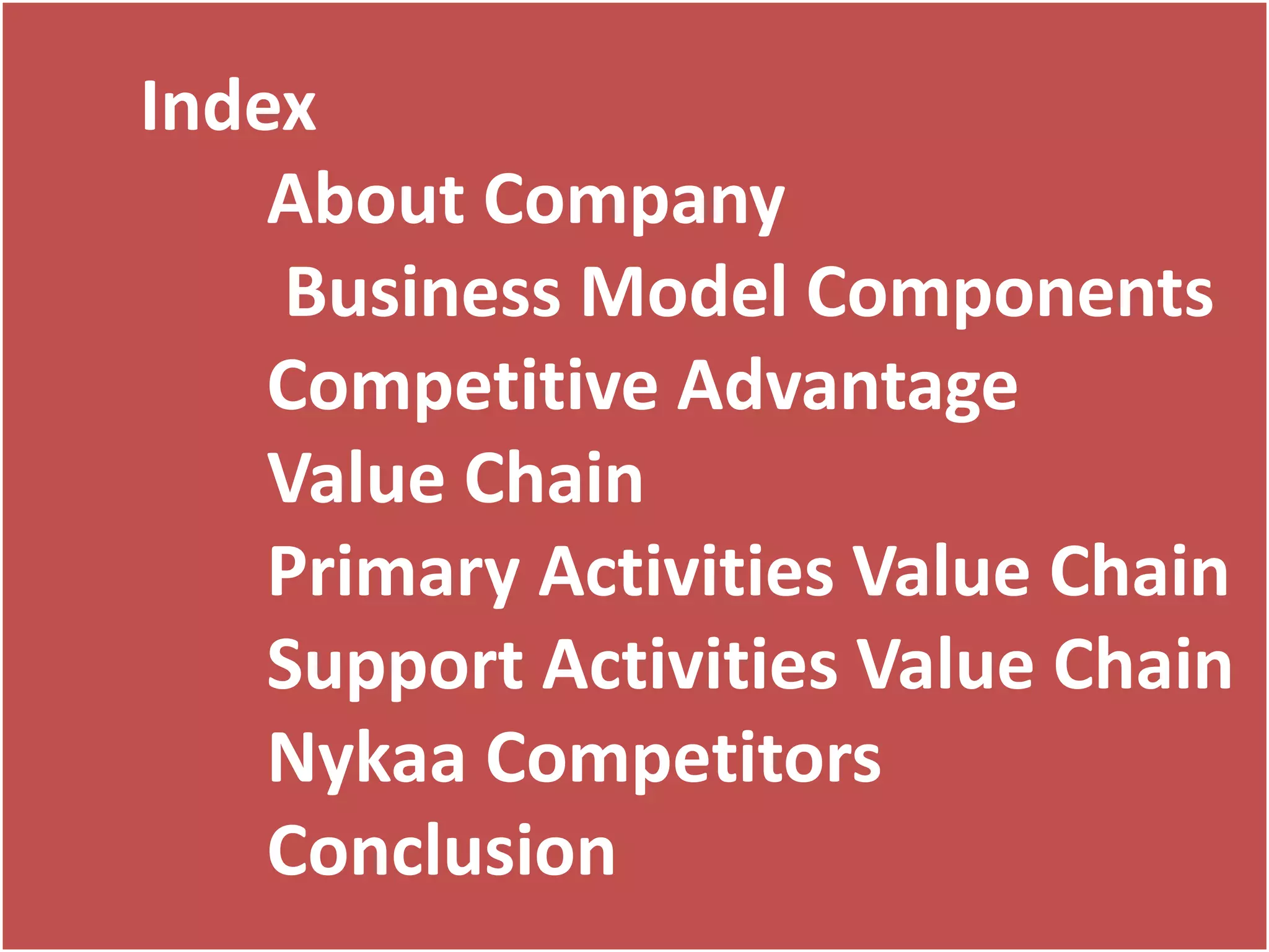 Nykaa.com ppt | PPTX