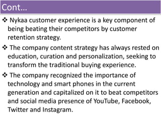 Nykaa.com ppt | PPTX