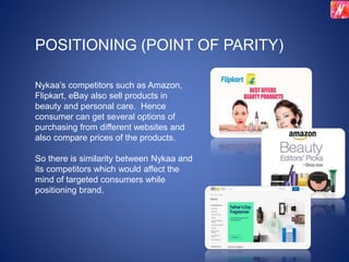Marketing plan of an android app- Nykaa presentation | PPT