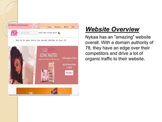 NYKAA DIGITAL MARKETING STRATEGIES | PPTX