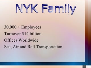 NYK Logistics | PDF