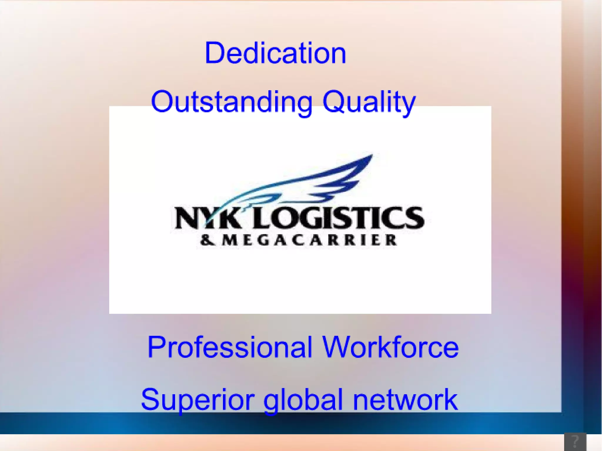 NYK Logistics | PDF