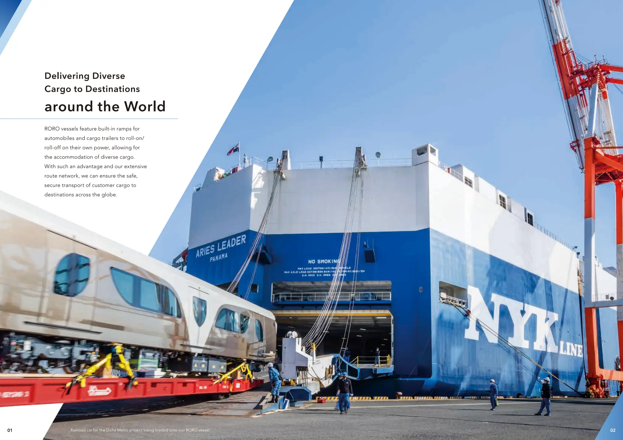 NYK shipping line RORO-Pamphlet / Offerings | PDF