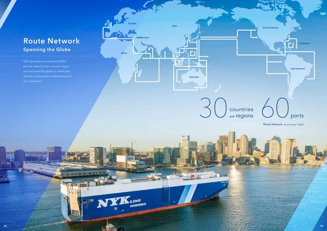 NYK shipping line RORO-Pamphlet / Offerings | PDF | Logistics and ...