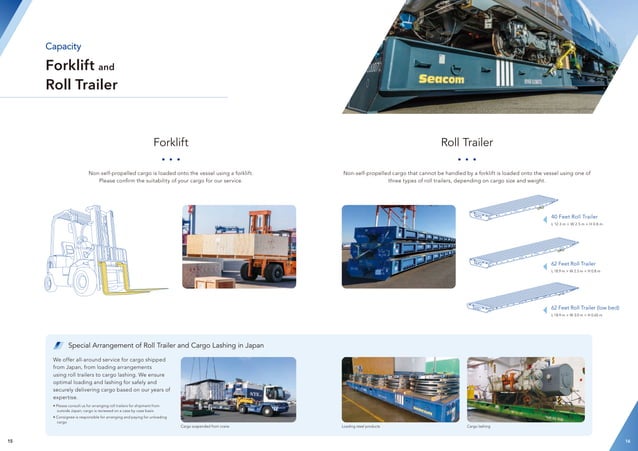 NYK shipping line RORO-Pamphlet / Offerings | PDF | Logistics and ...