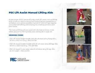 Hands-Free Safety Tools PSC | PDF