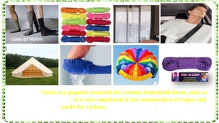 NYLON FABRIC - Synthetic Fibers and Plastics Class VIII - Biology CBSE ...