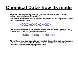 Nylon 6,6 presentation | PPT
