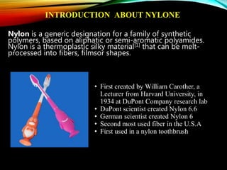 Nylon and viscos | PPT