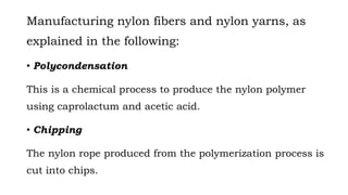 NYLON Fiber processing.pptx