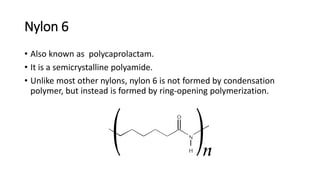Nylon fibre | PPTX