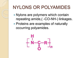 Nylon pc blends | PPTX | Chemistry | Science