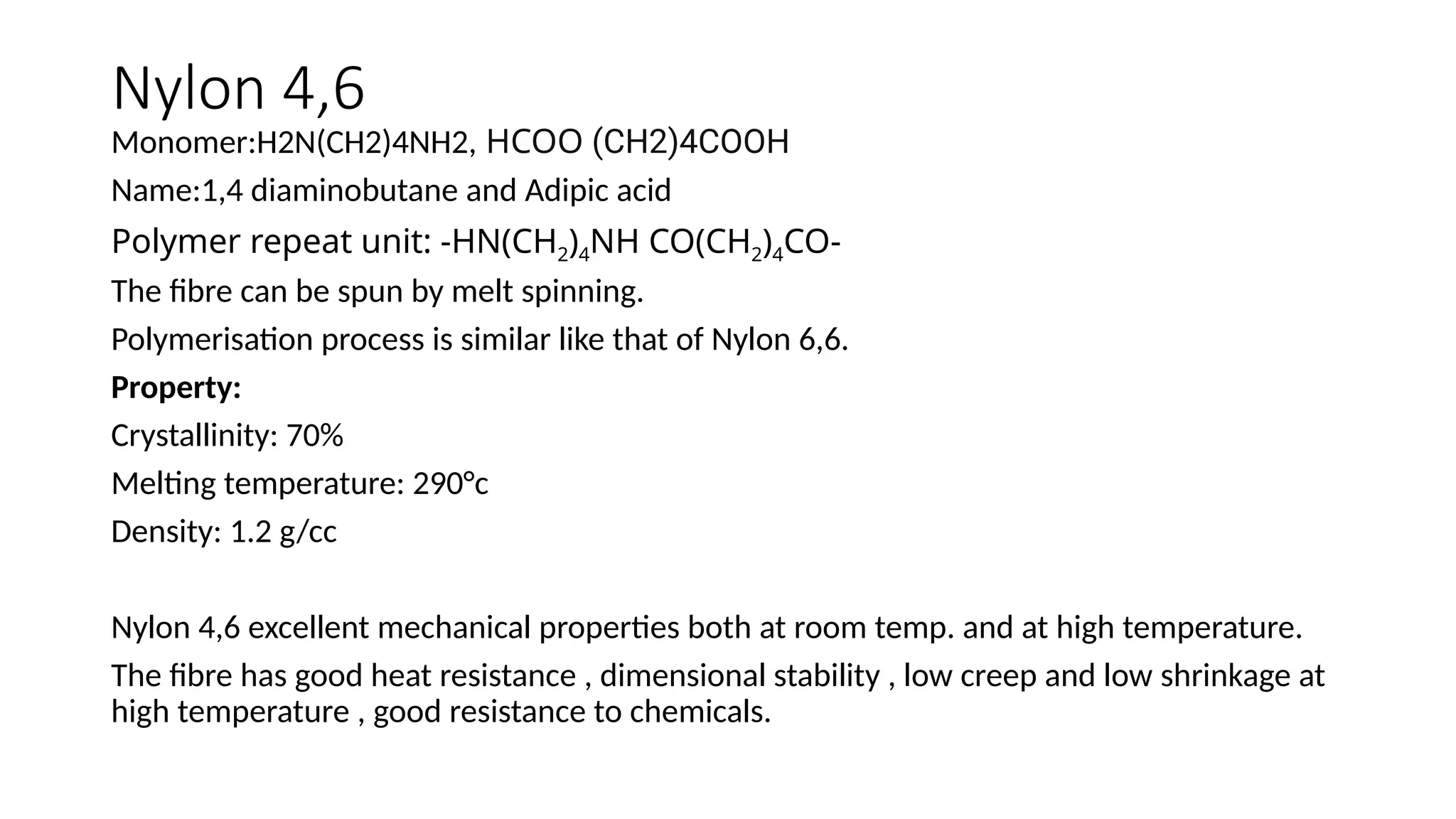 NYLON ppt manufacturing process of nylon | PPTX