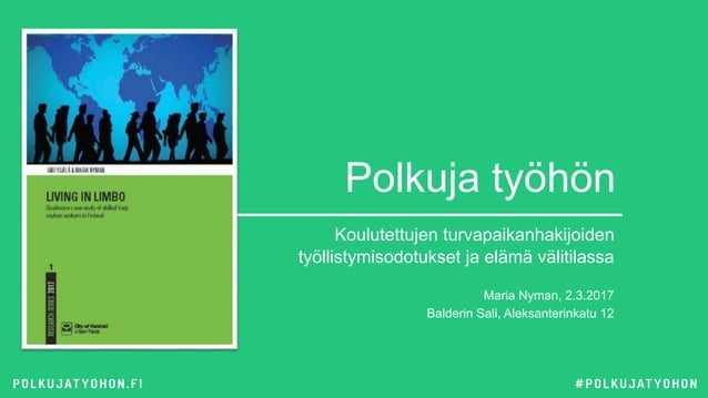 Maria Nyman: Polkuja työhön | PPT