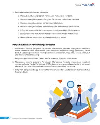 Panduan Operasional Baku (POB) Pertukaran Mahasiswa Merdeka | PDF