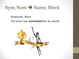 Nym,nom | PPTX