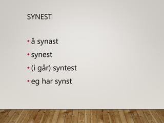 Nynorsk | PPTX