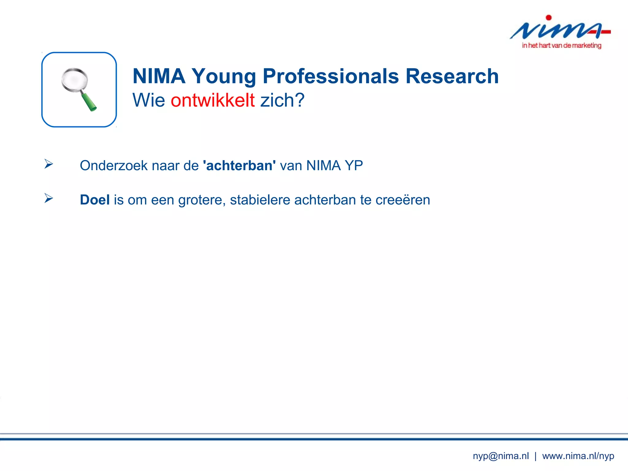 NIMA Young Professionals | PPT