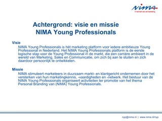 NIMA Young Professionals | PPT