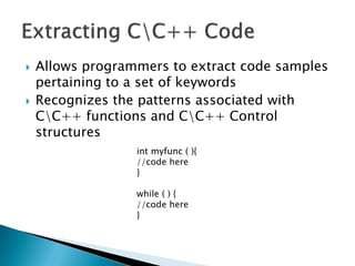 Information Retrieval and Extraction | PPT