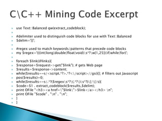 Information Retrieval and Extraction | PPT