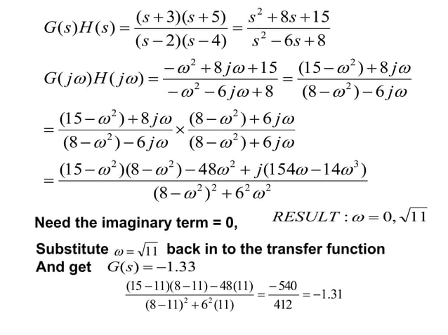 Nyquist and polar plot 118 & 117 | PPT